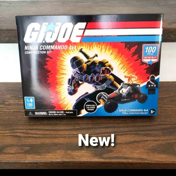 Hasbro | Toys | 225new Gijoe Ninja Commando 4x4 Construction Set ...